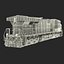 Locomotive Es40dc Canadian Pacific 3d Model