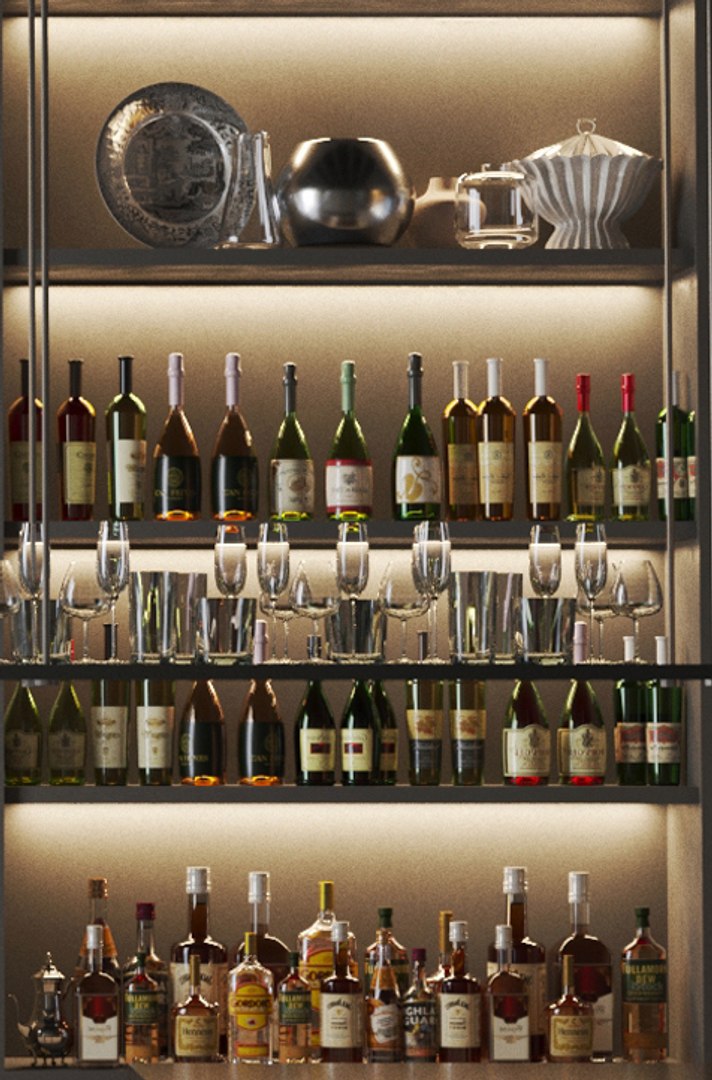 Bar Model - TurboSquid 1771460