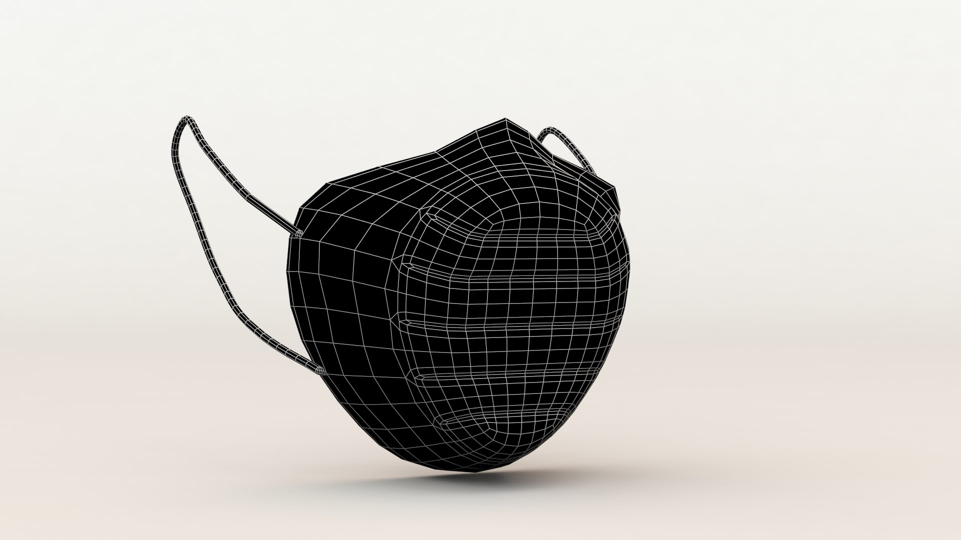 3D Mask Surgical Model - TurboSquid 1711815