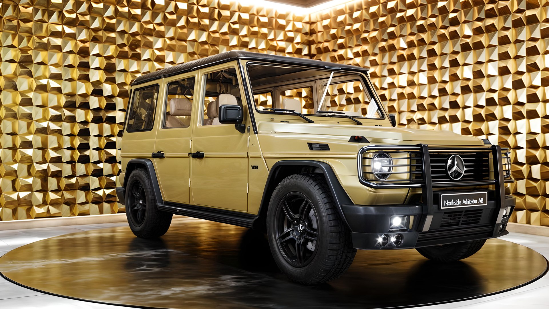 modelo 3d Mercedes G500 amarillo - TurboSquid 2241076
