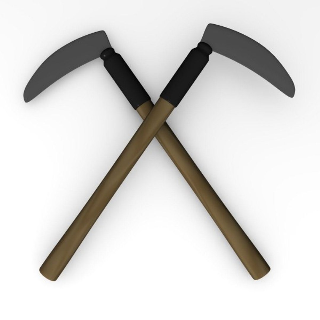 3d Kama Asian Weapon