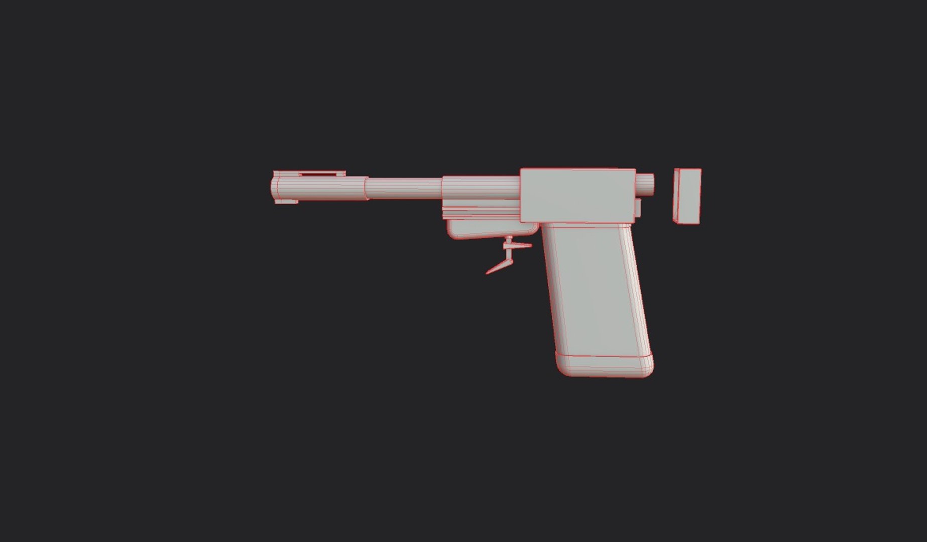 3D pistol gun weapon - TurboSquid 1581201