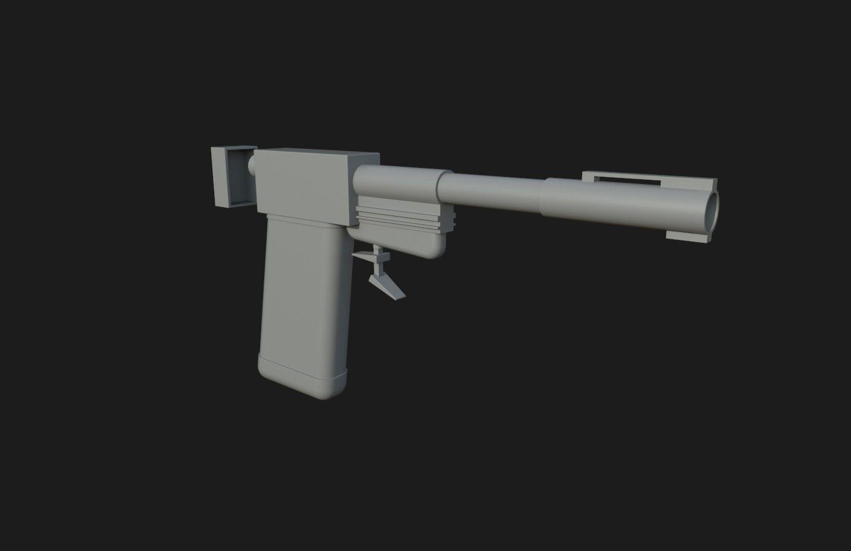 3D pistol gun weapon - TurboSquid 1581201