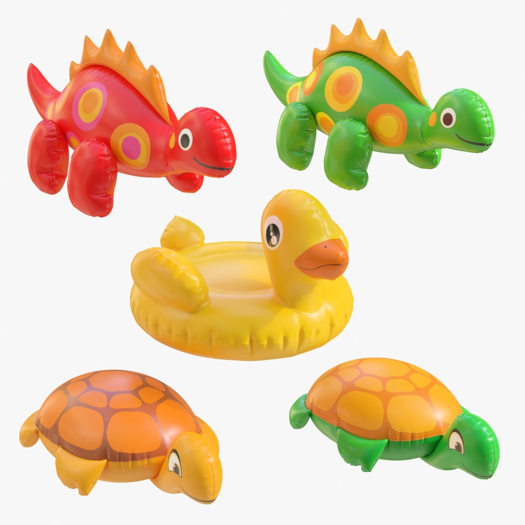 3D realistic inflatable toys model - TurboSquid 1430681