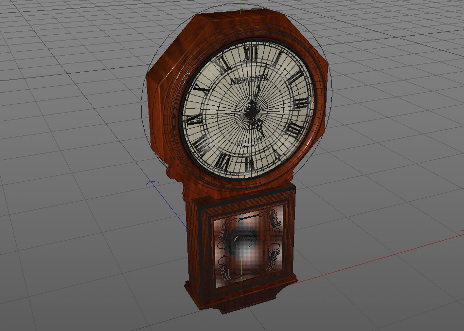C4d Old Clock