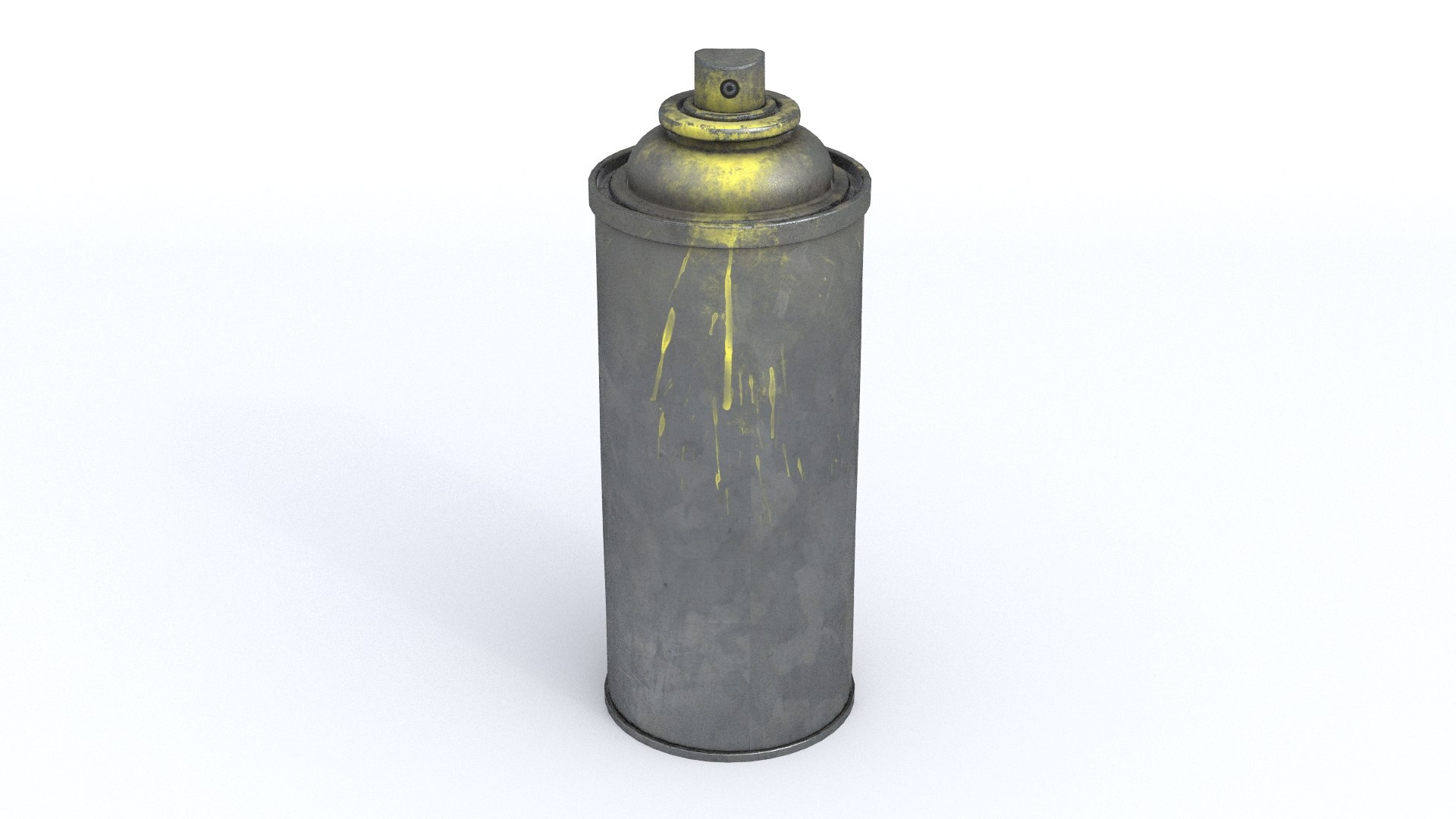 Spray Paint Can Old HD 3D Model - TurboSquid 2175903
