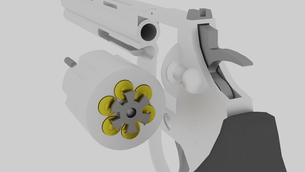 Colt Python model - TurboSquid 1808931