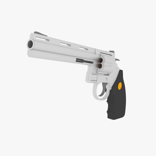 Colt Python model - TurboSquid 1808931