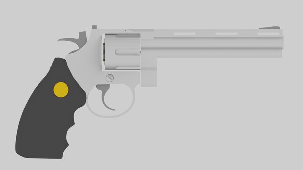 Colt Python model - TurboSquid 1808931