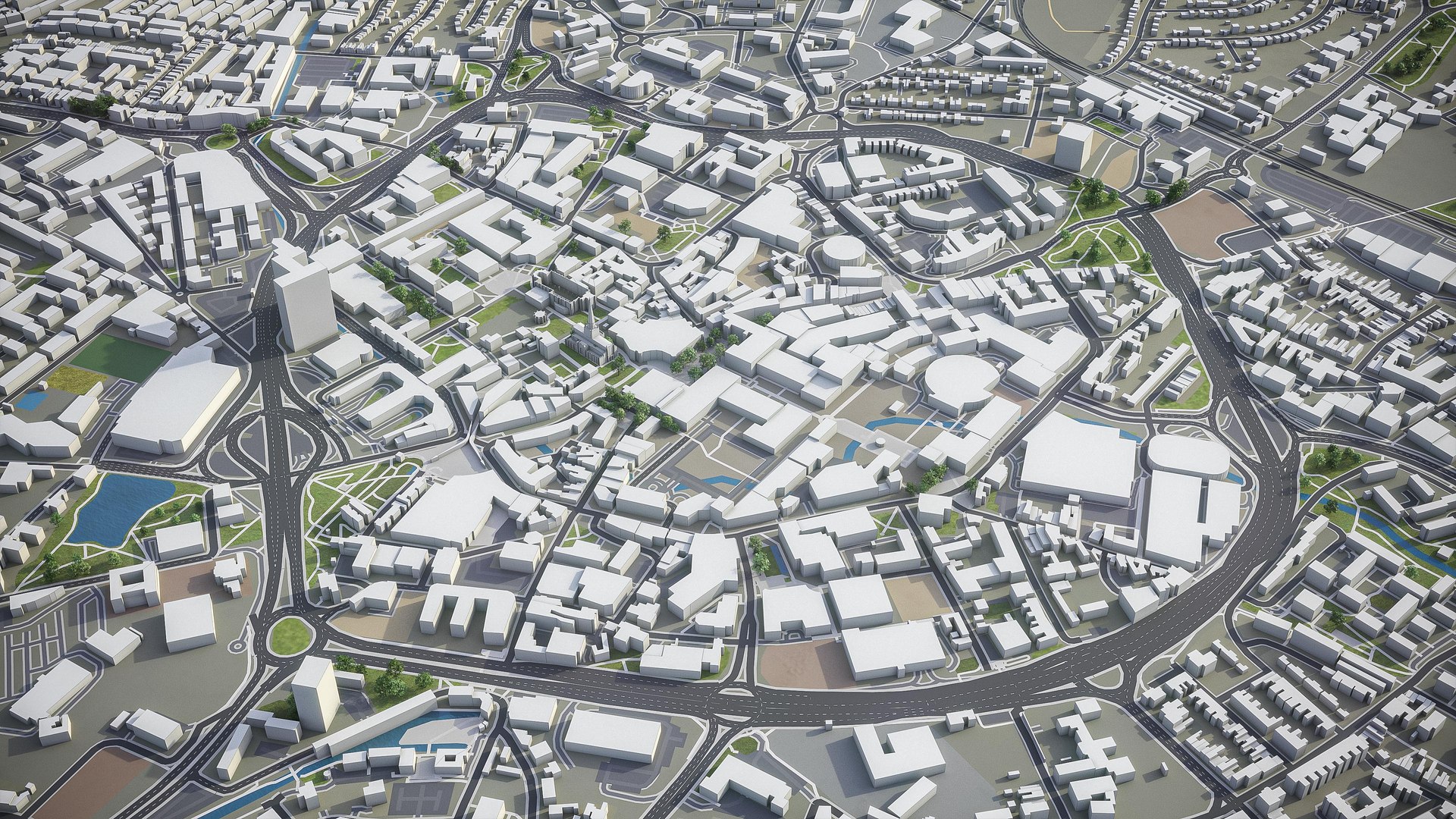 3D Coventry Surrounding - - TurboSquid 1497388