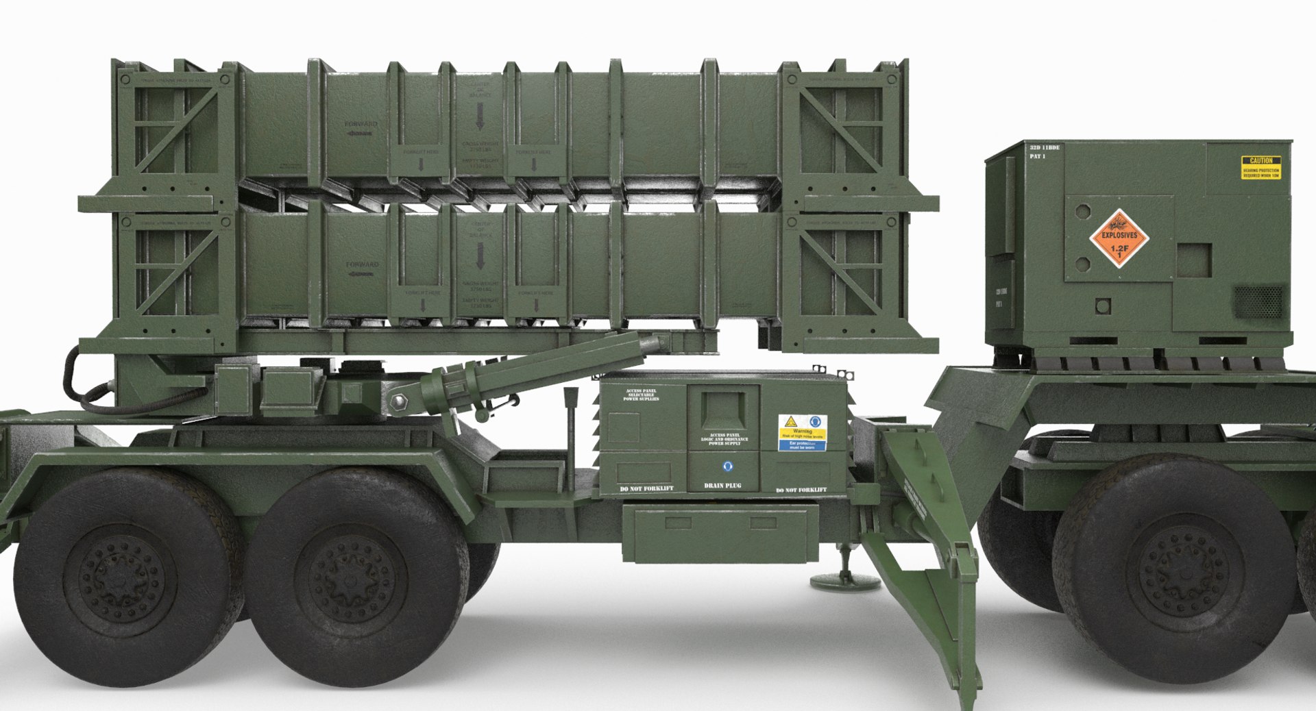 3D Heavy Hemtt Patriot Sam Model - TurboSquid 1246046