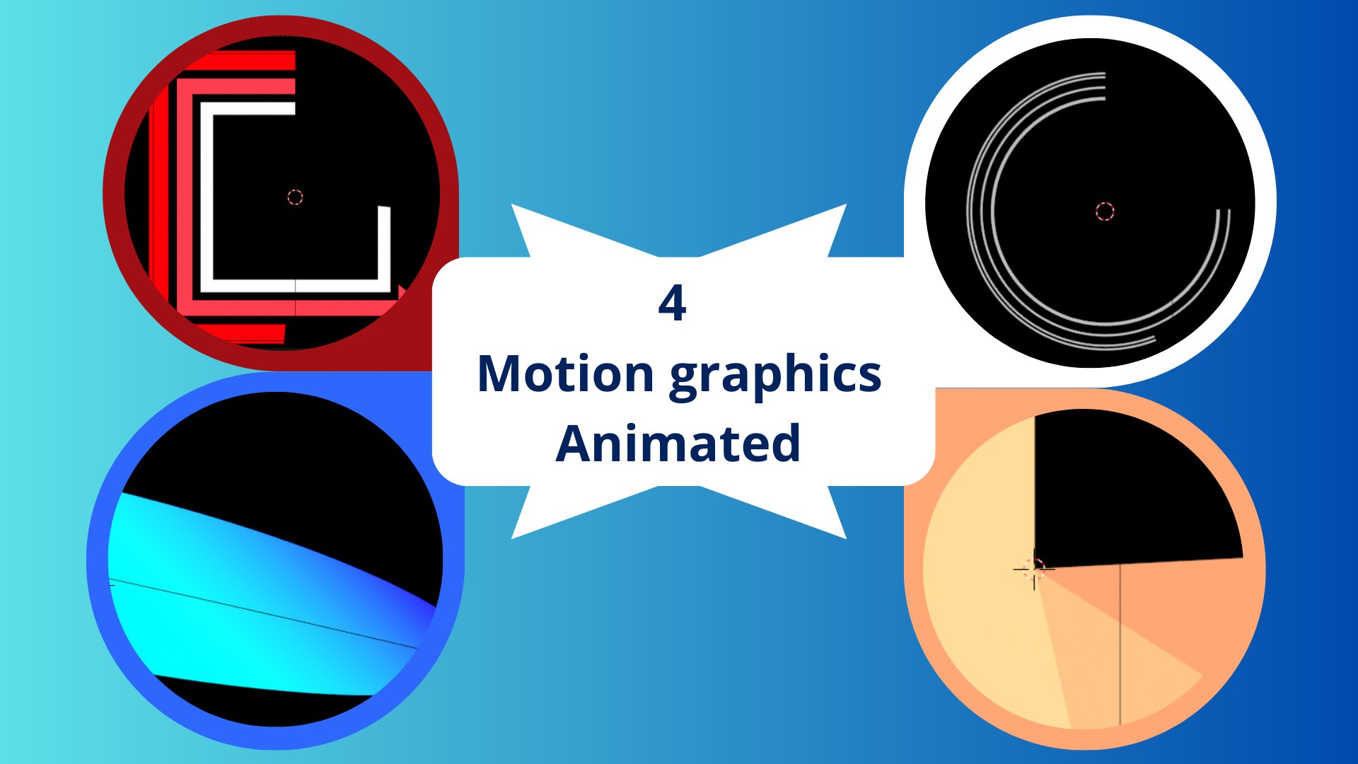 modelo 3d Motion graphic elements animated - TurboSquid 2094826