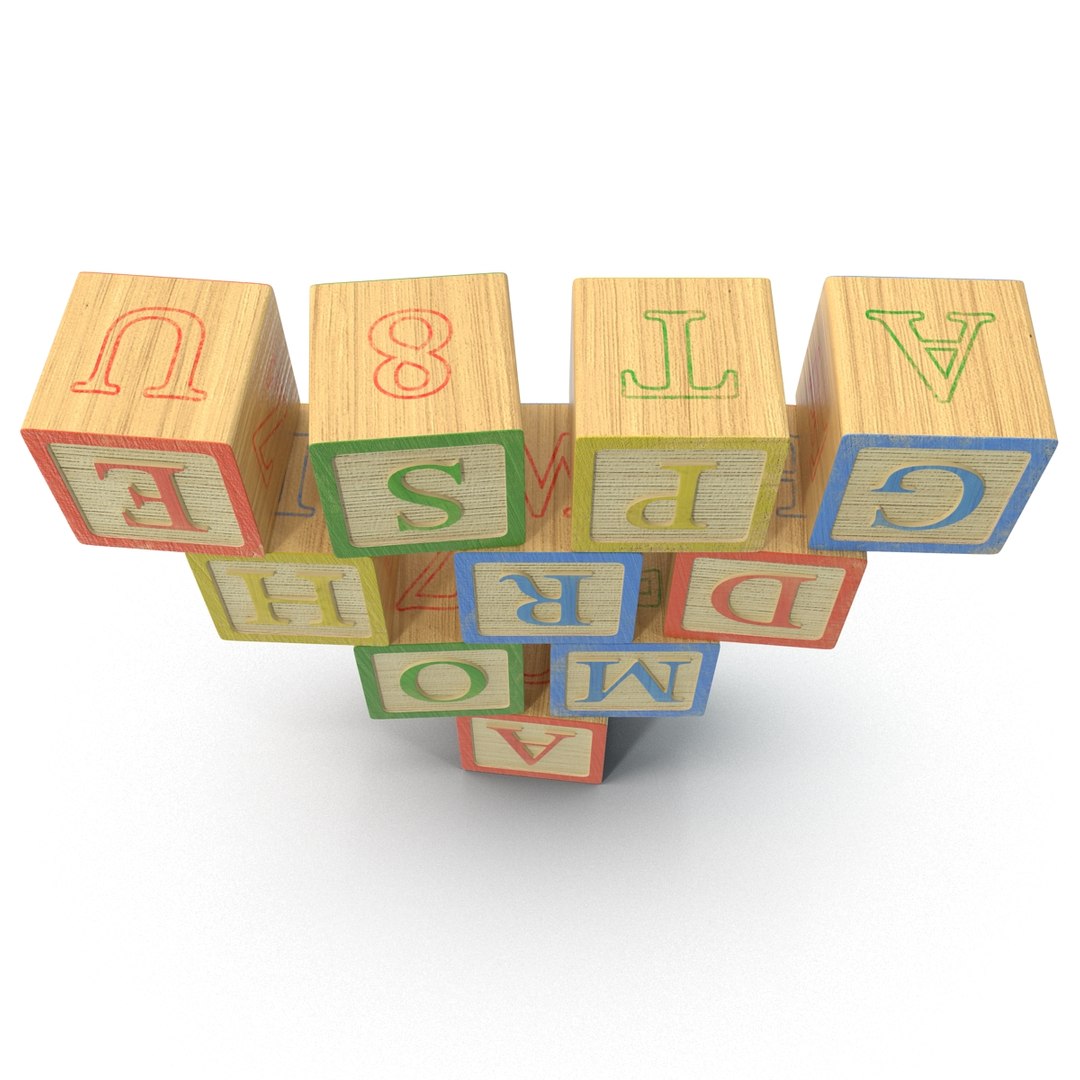 alphabet blocks max