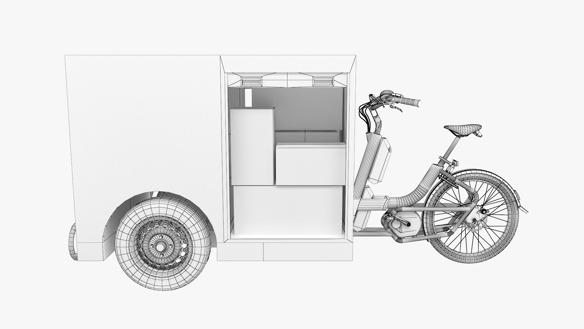 3D Urban Arrow Parcel Post Model - TurboSquid 1800190