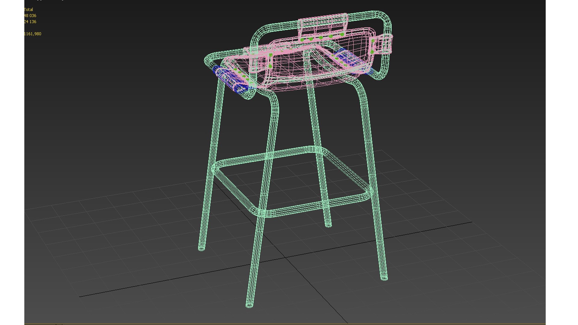 Elm And Iron LEATHER NOVA STOOL 3D Model - TurboSquid 1790484