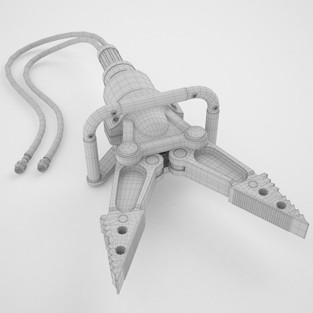 Rescue Tool Spreader 04 3D Model - TurboSquid 2116088