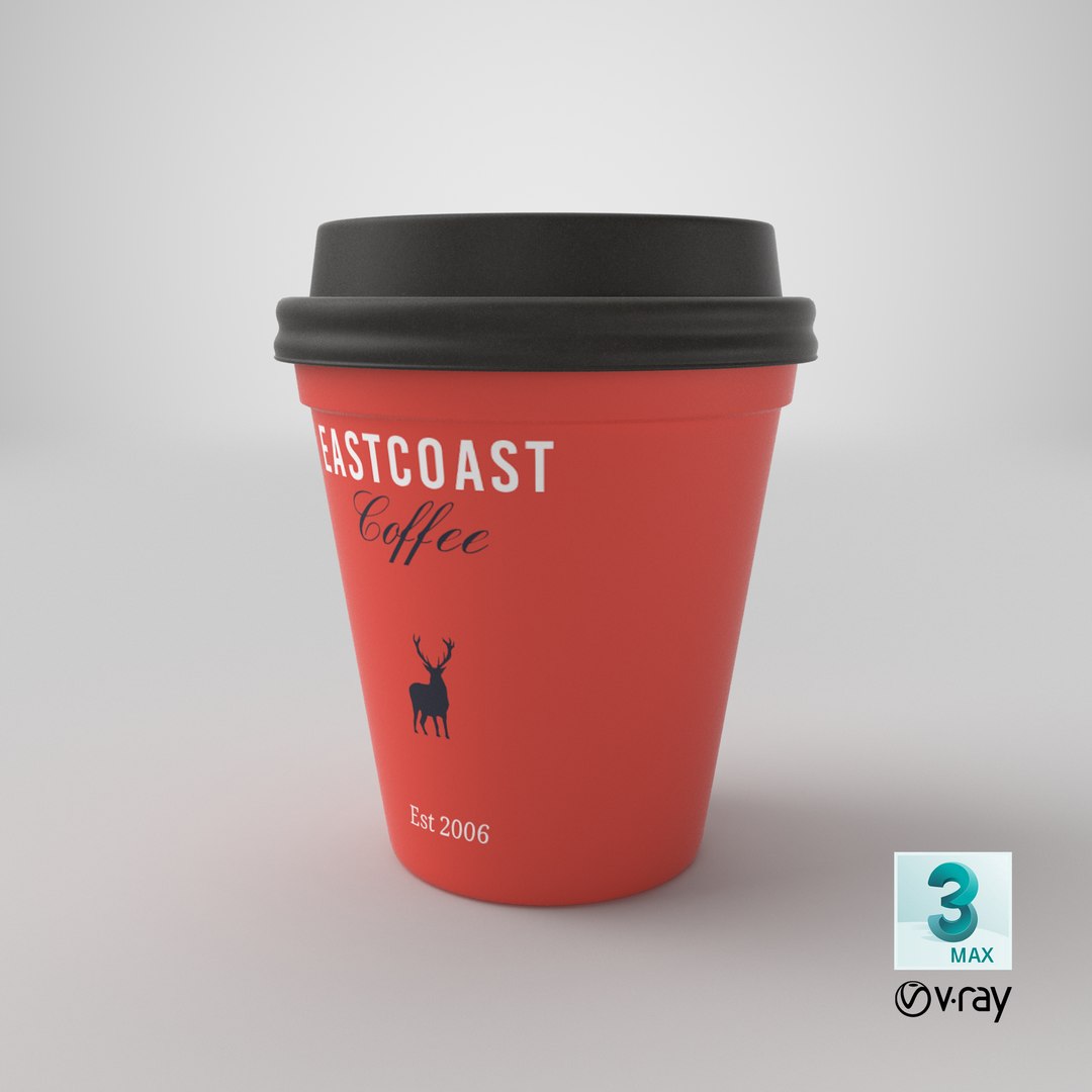 Coffee cup model - TurboSquid 1512574