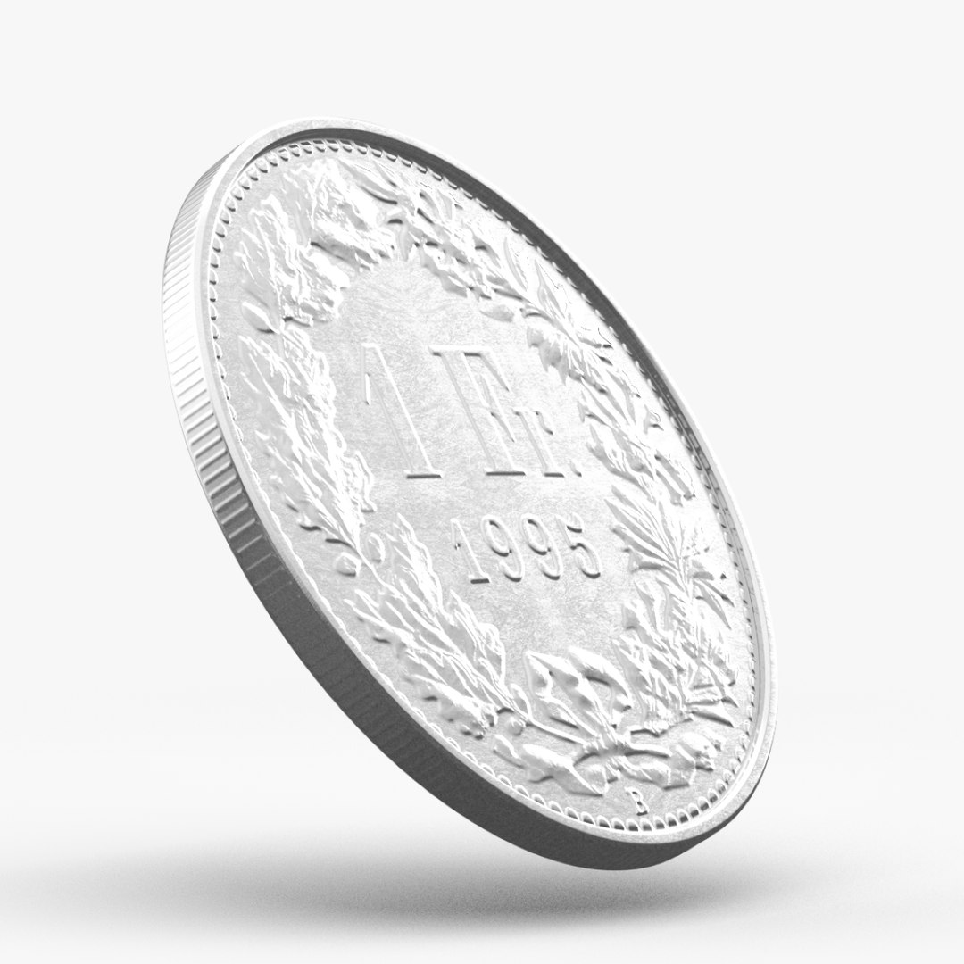 3d Frank Coin Model