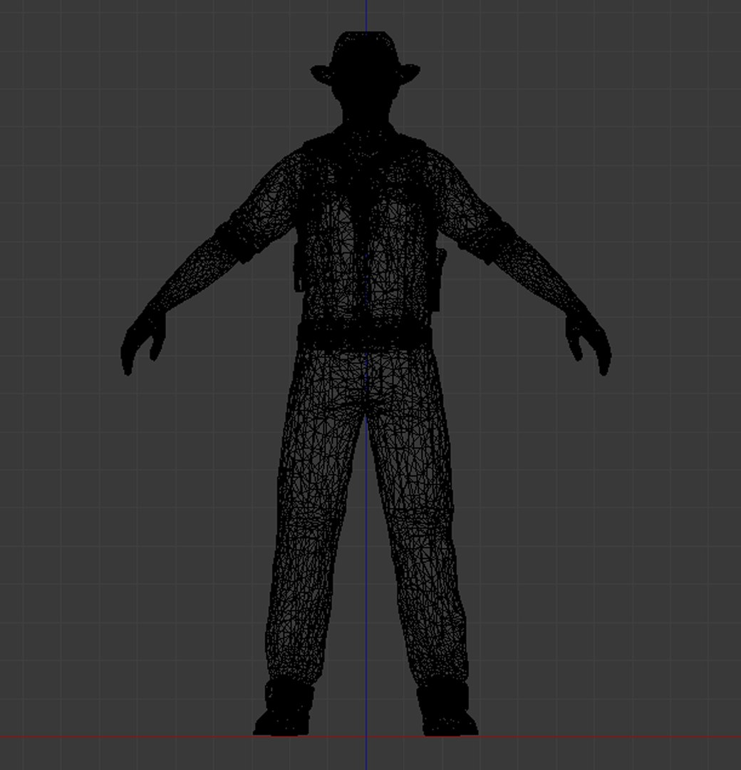 Detective PBR Game Ready 3D Model - TurboSquid 2101053