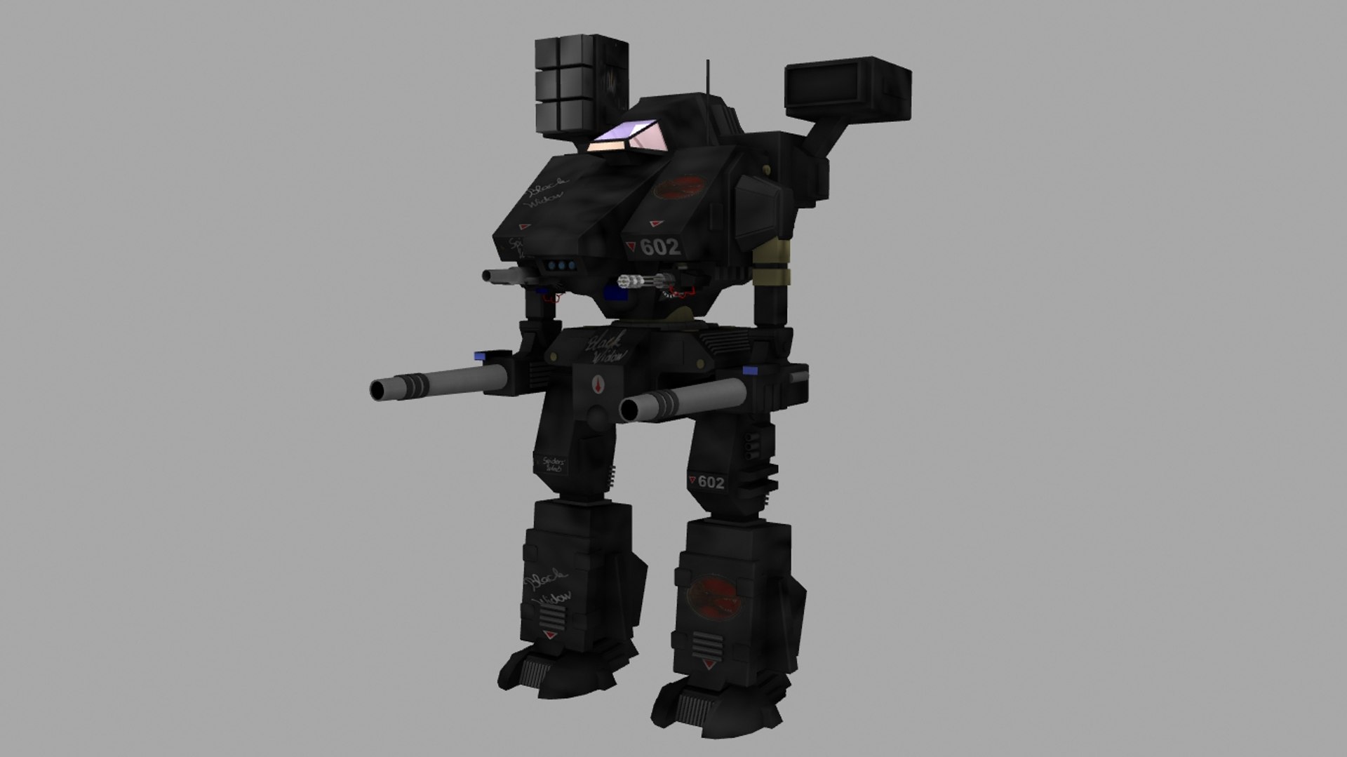 Battletech Whm-6d Battlemech 3d Model