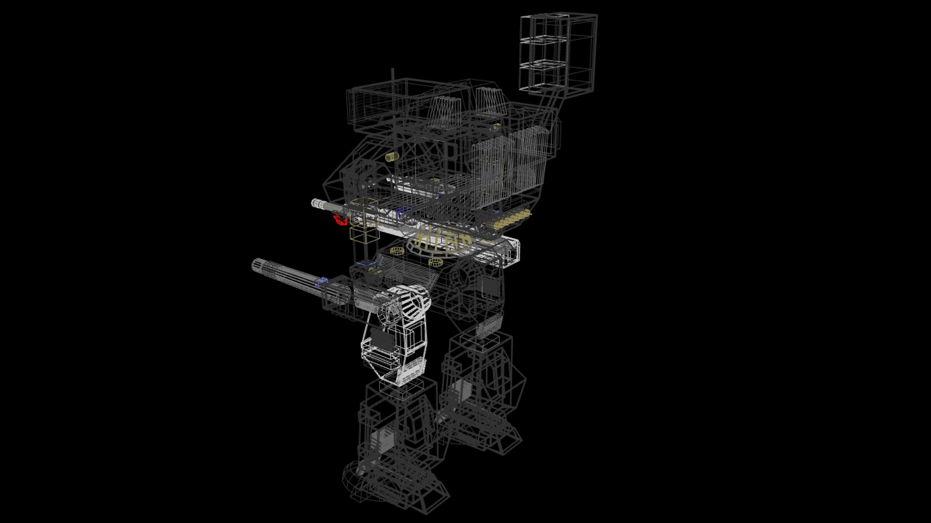 Battletech Whm-6d Battlemech 3d Model