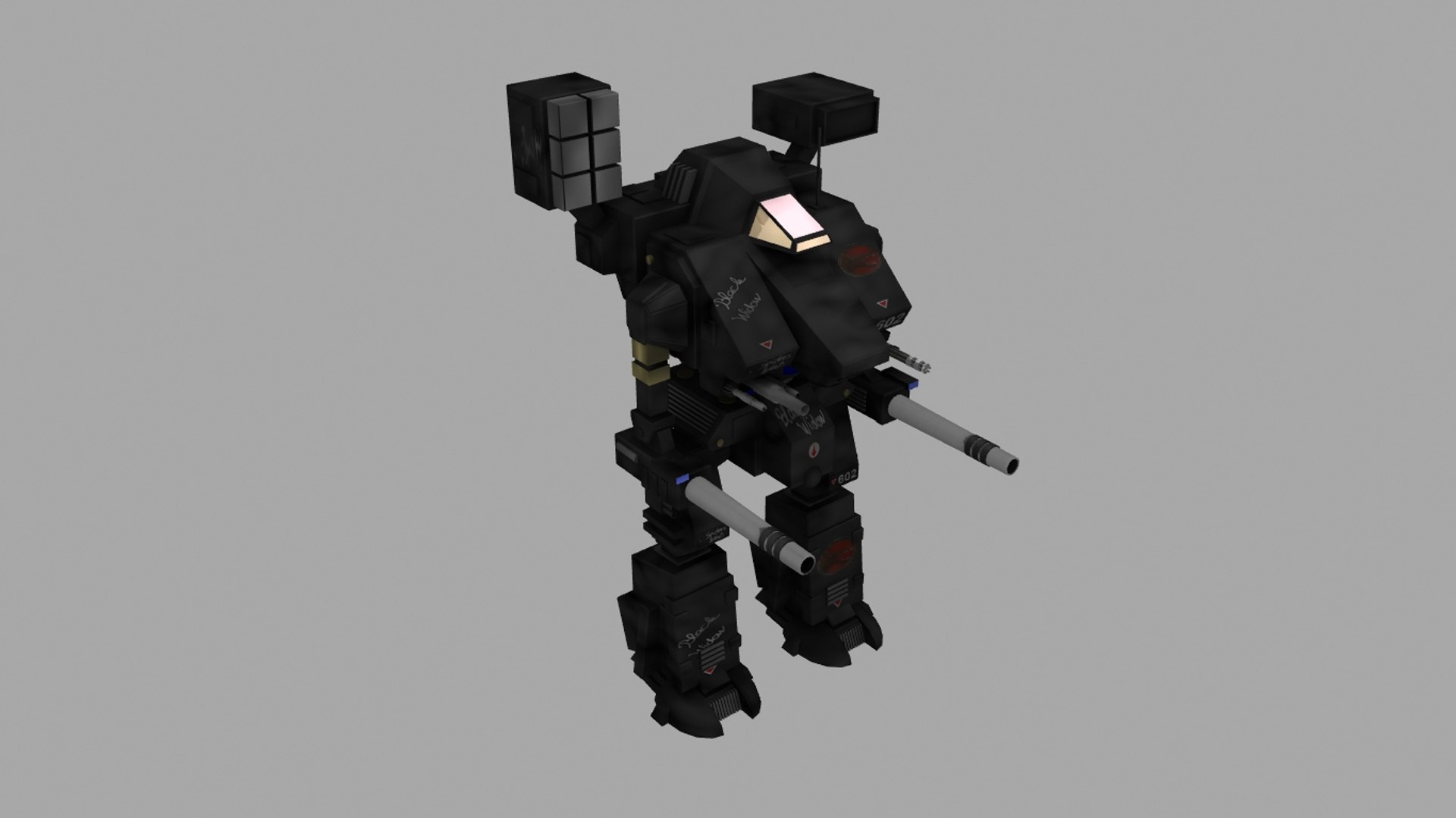 Battletech Whm-6d Battlemech 3d Model