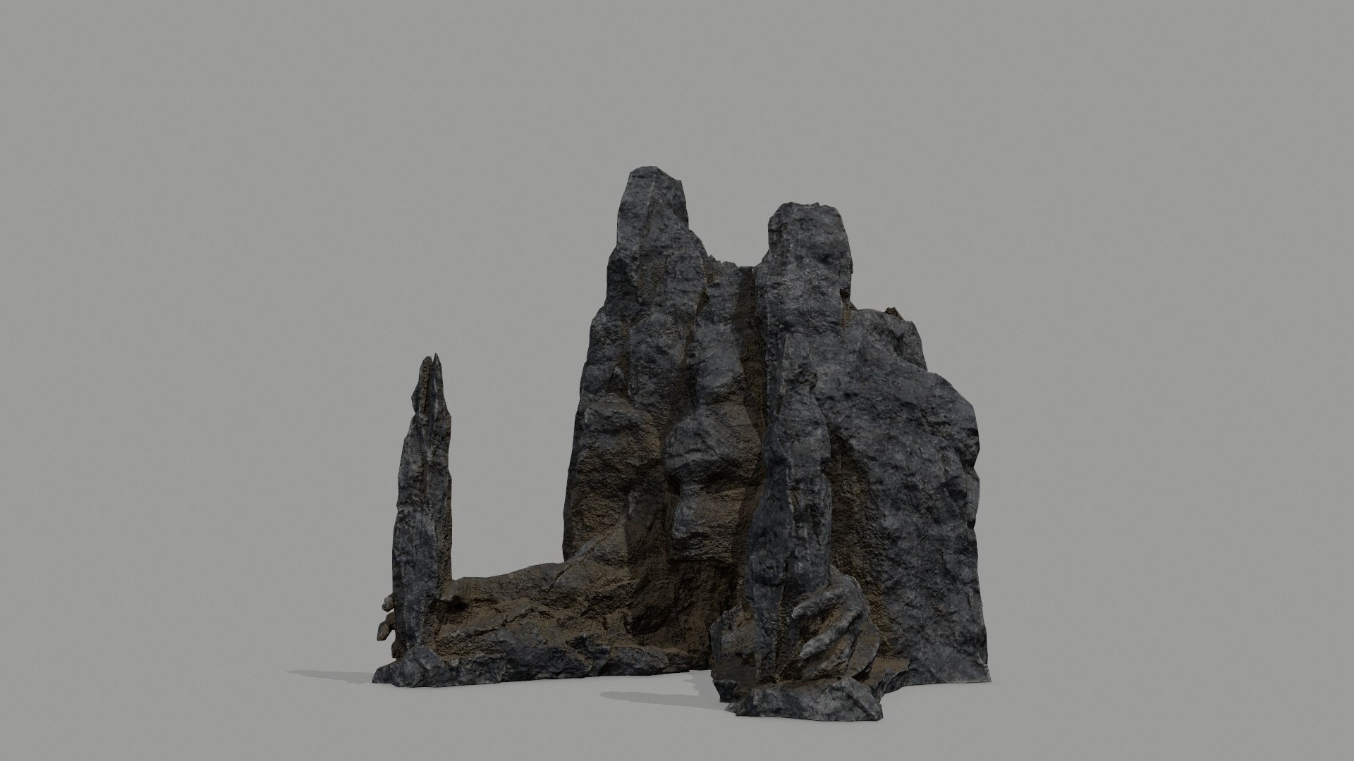 3D Rock Gate - TurboSquid 2145733
