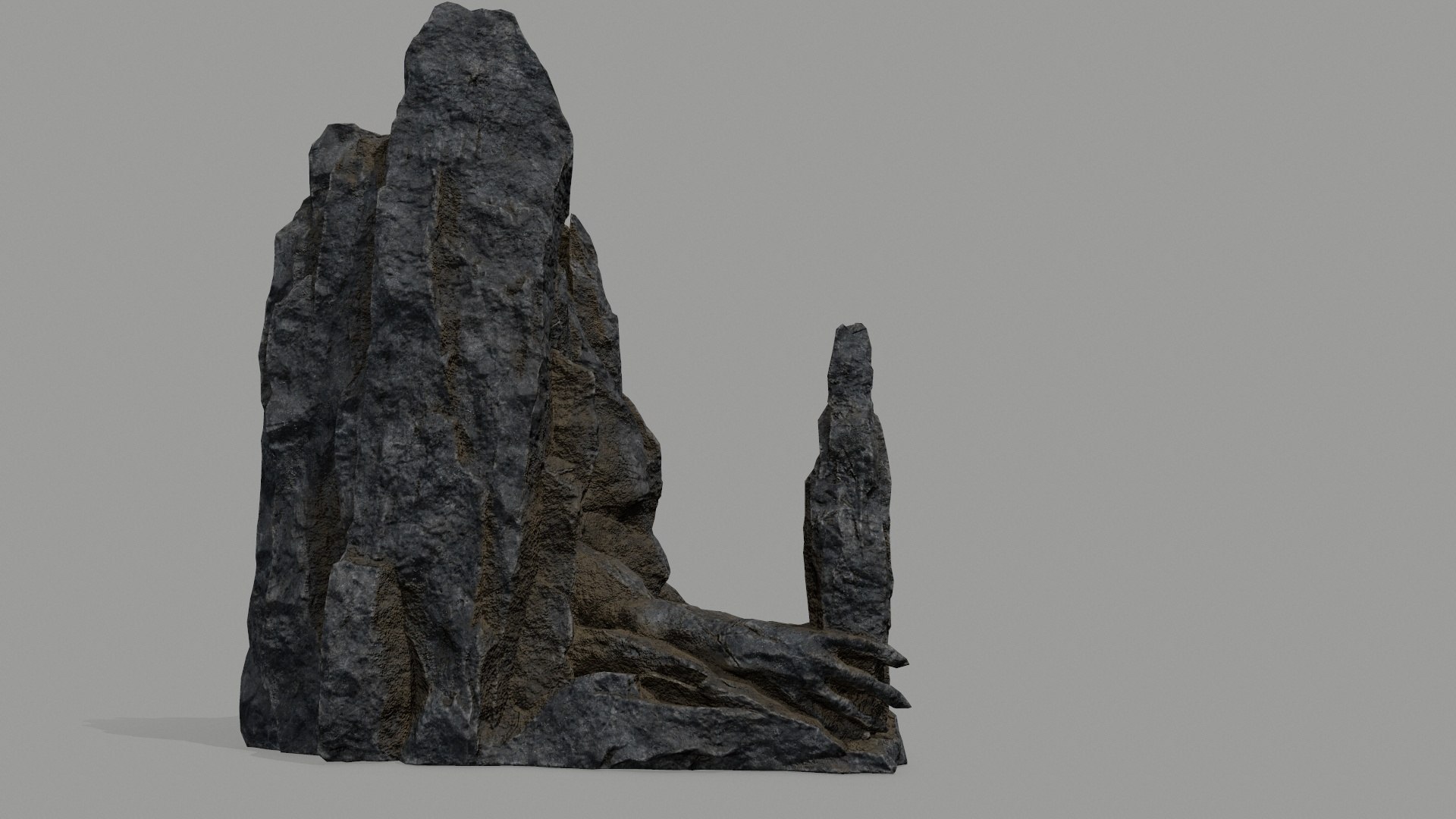 3D Rock Gate - TurboSquid 2145733