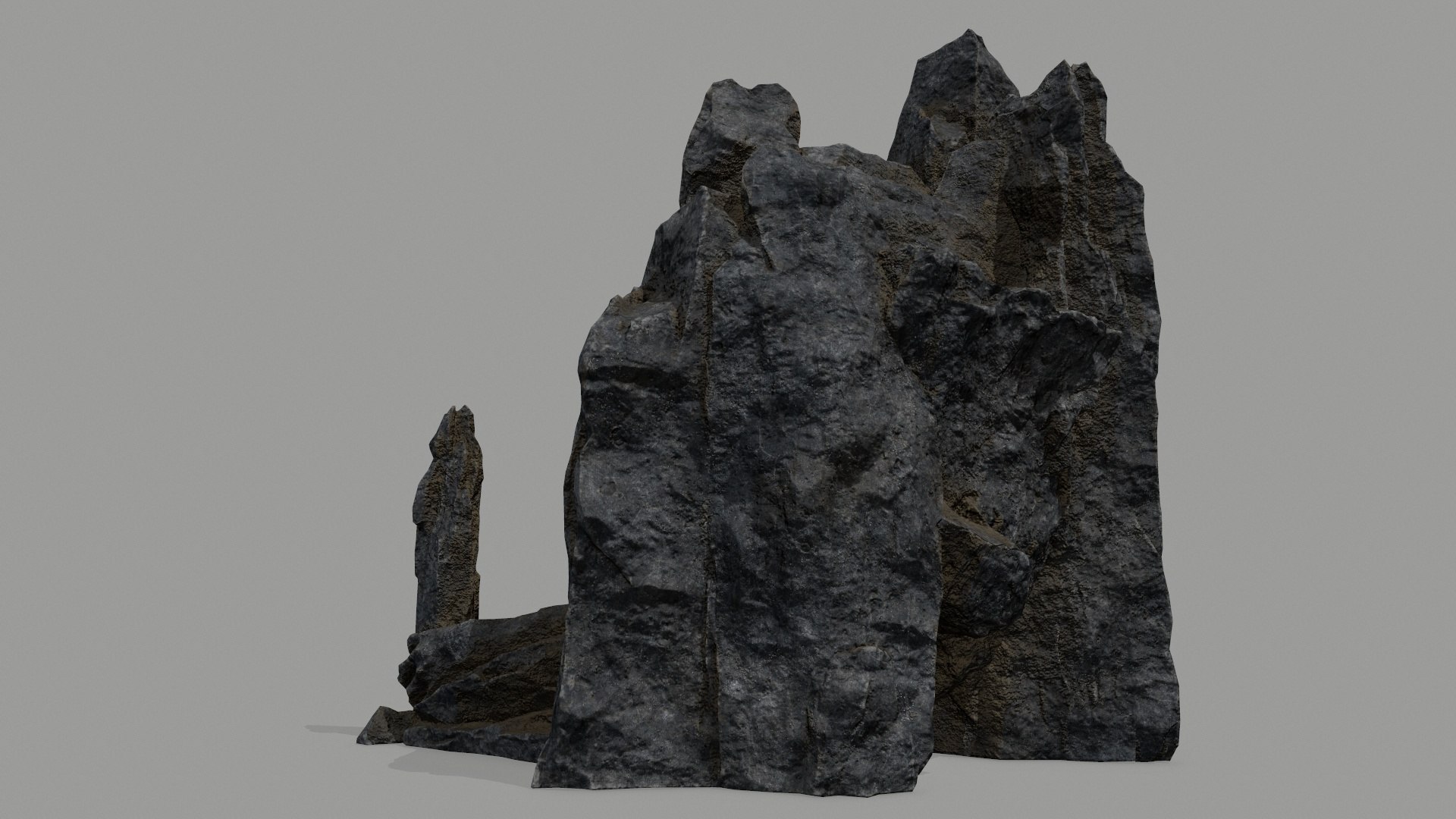 3D Rock Gate - TurboSquid 2145733