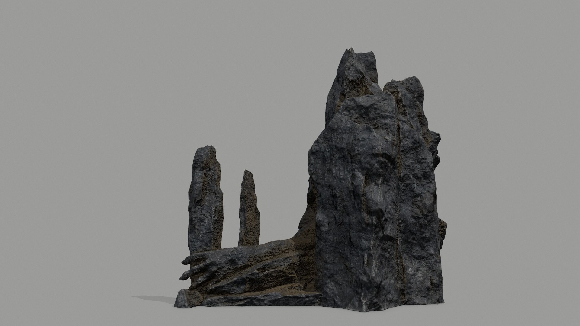 3D Rock Gate - TurboSquid 2145733