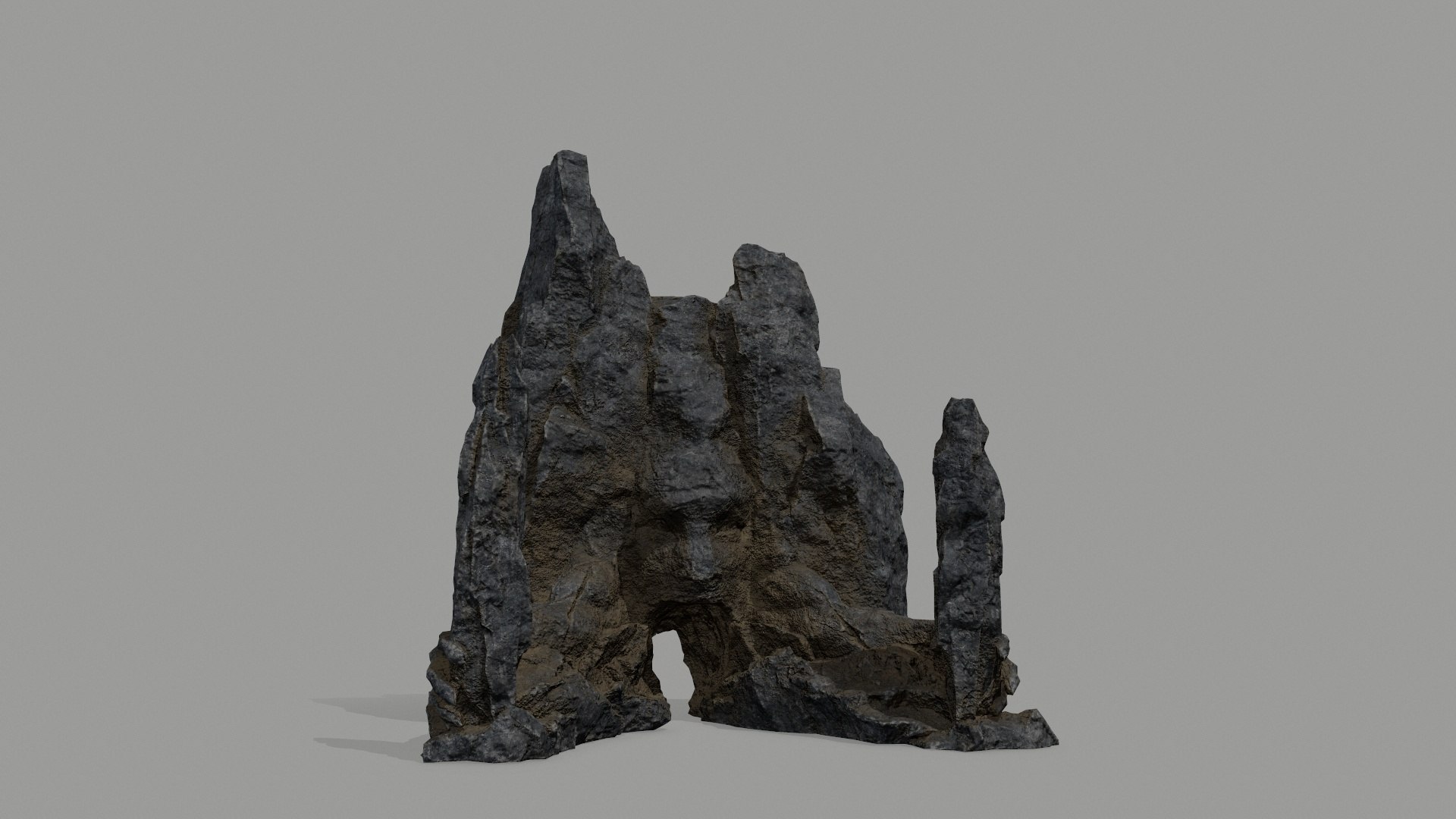 3D Rock Gate - TurboSquid 2145733