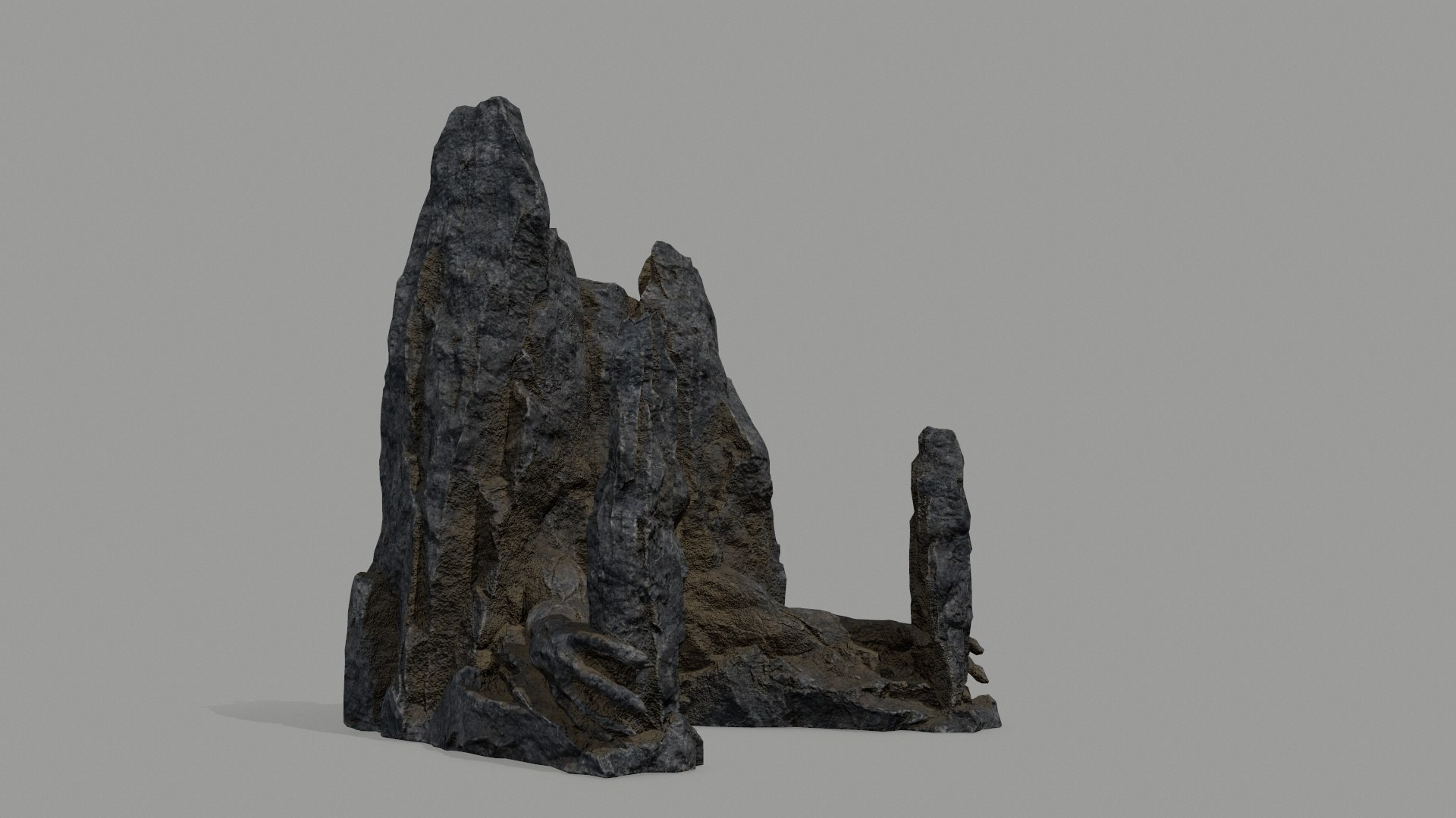 3D Rock Gate - TurboSquid 2145733