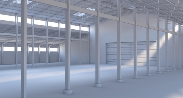 3d warehouse scene model