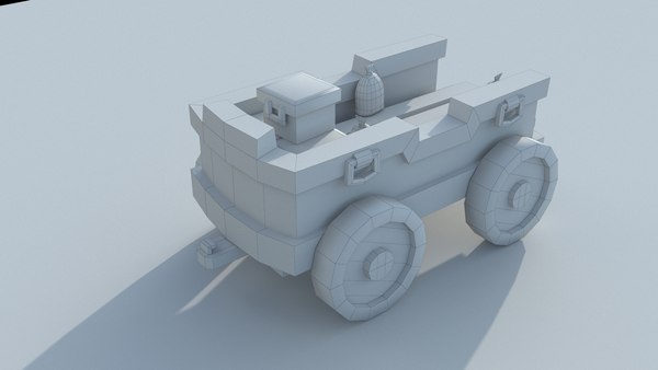 3D Cart Low Poly - TurboSquid 1729172