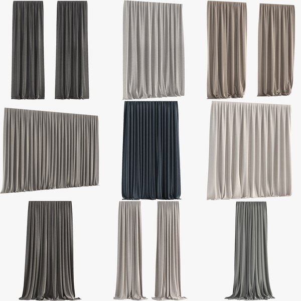 3ds max curtains