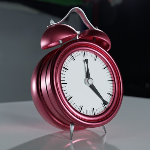 modelo 3d Despertador - Colores personalizables - TurboSquid 1334214