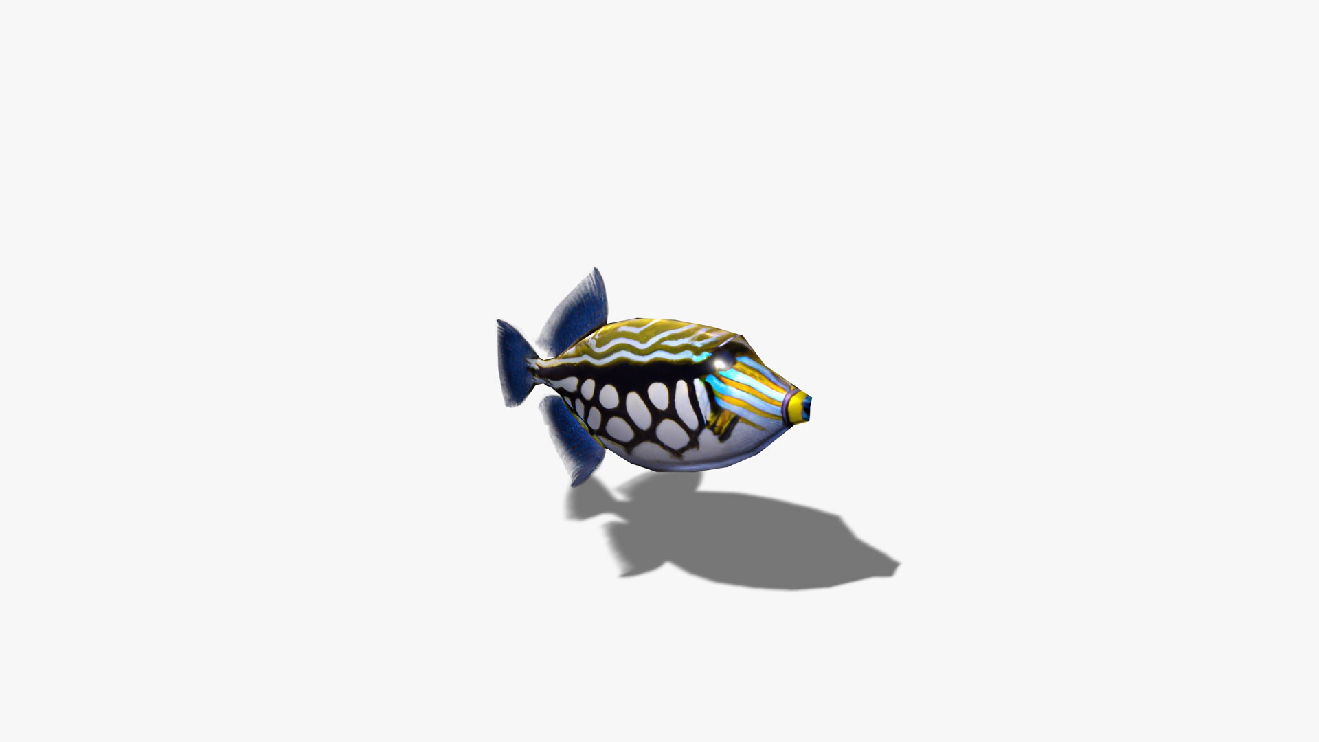 20 Animated Low Poly Fish 3D - TurboSquid 2129739