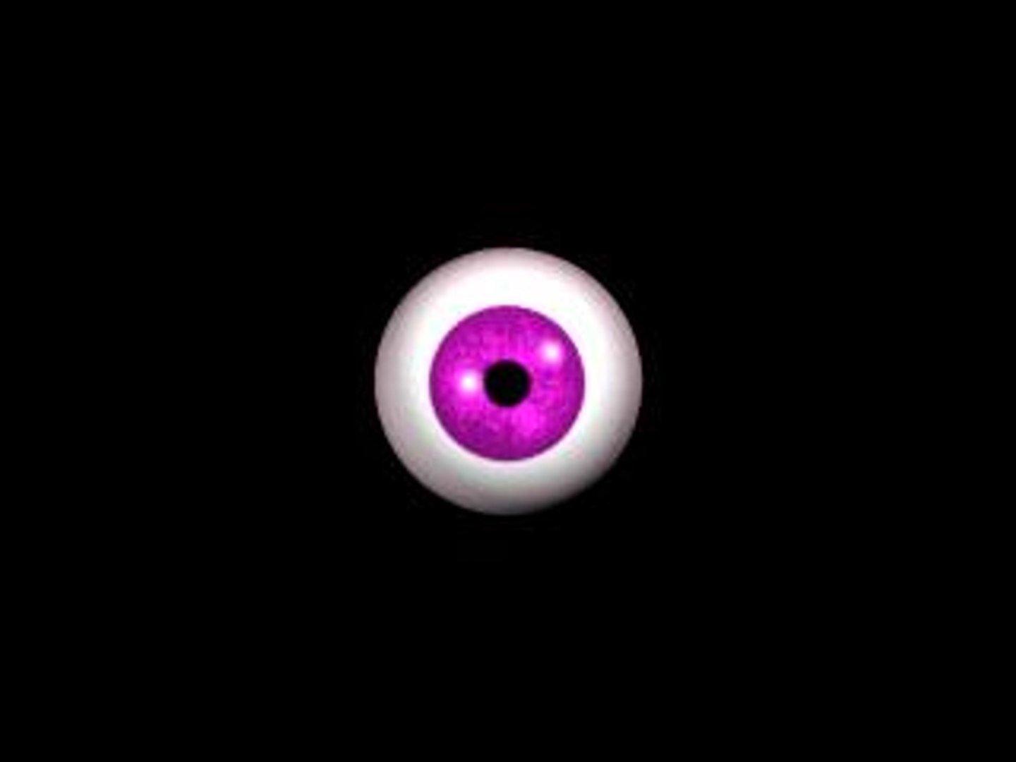Maya Purple Eyeball