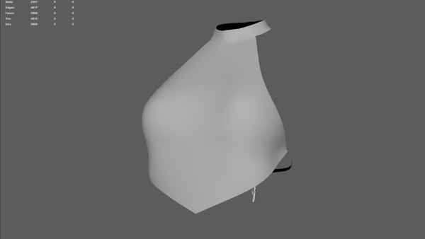 3D model Casual top - 4 colors - TurboSquid 1741619