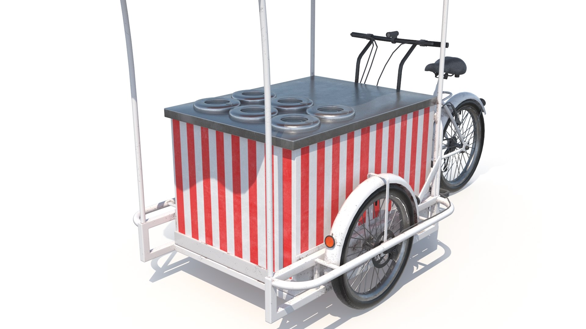 Street Food Bicycle 3D Model - TurboSquid 1474545