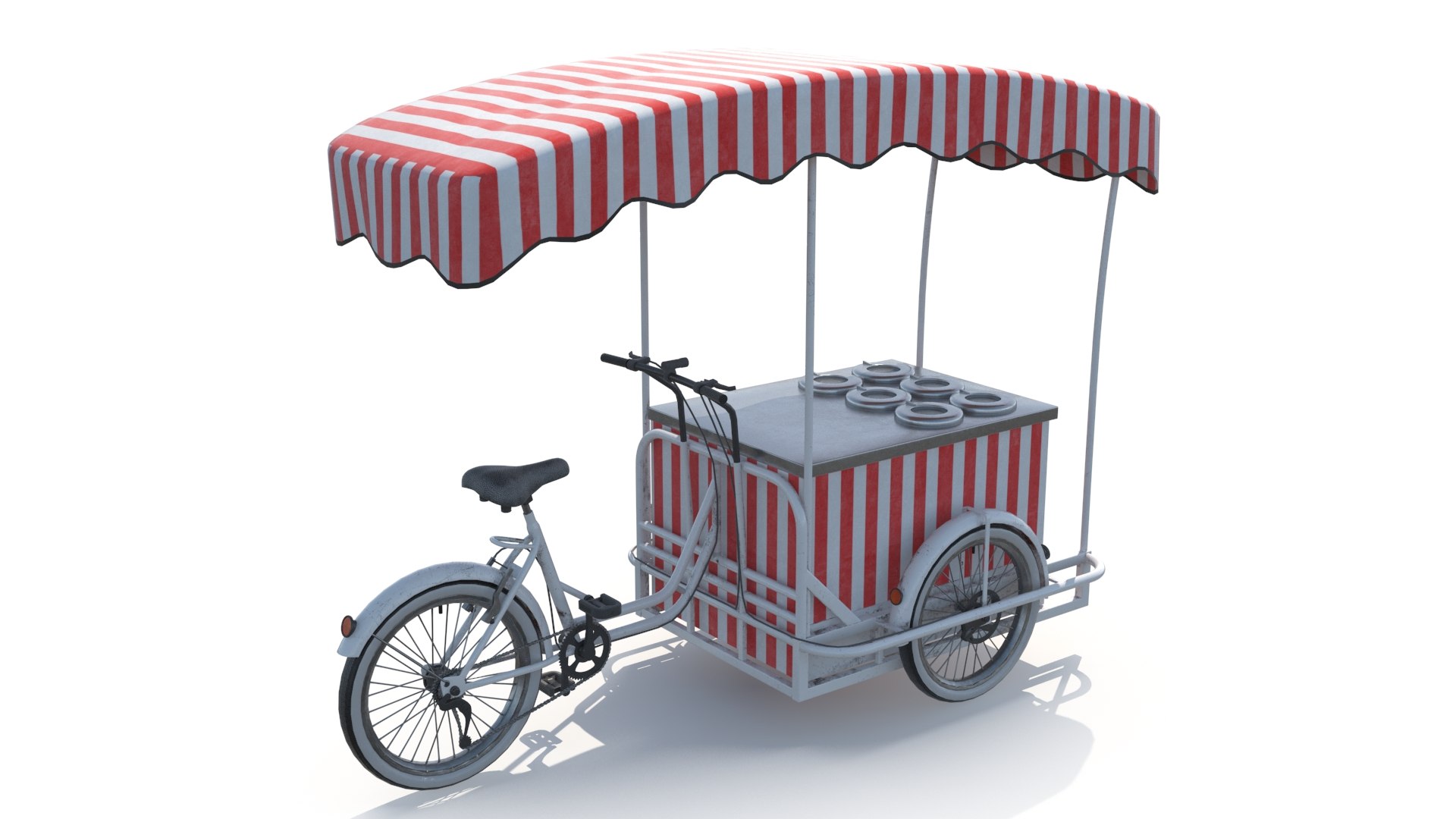 Street Food Bicycle 3D Model - TurboSquid 1474545