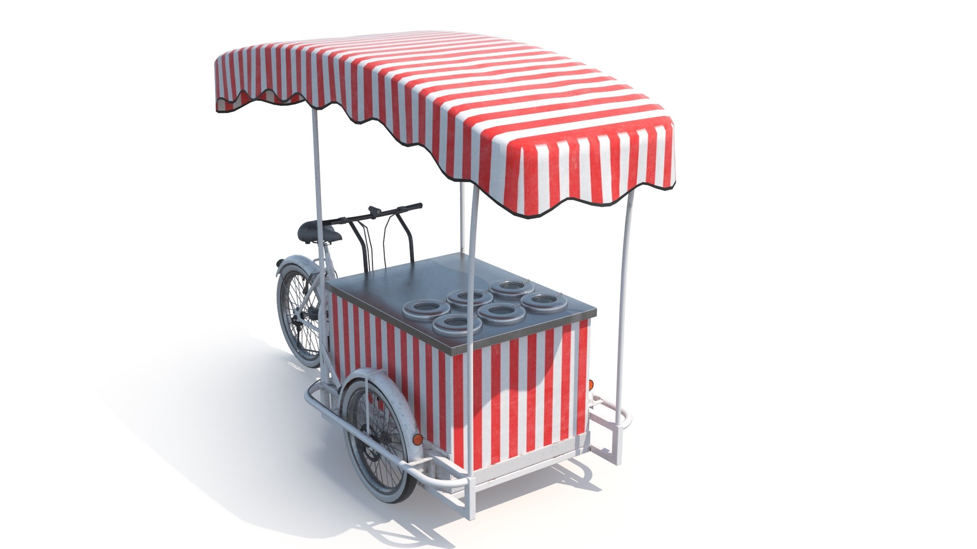 Street Food Bicycle 3D Model - TurboSquid 1474545