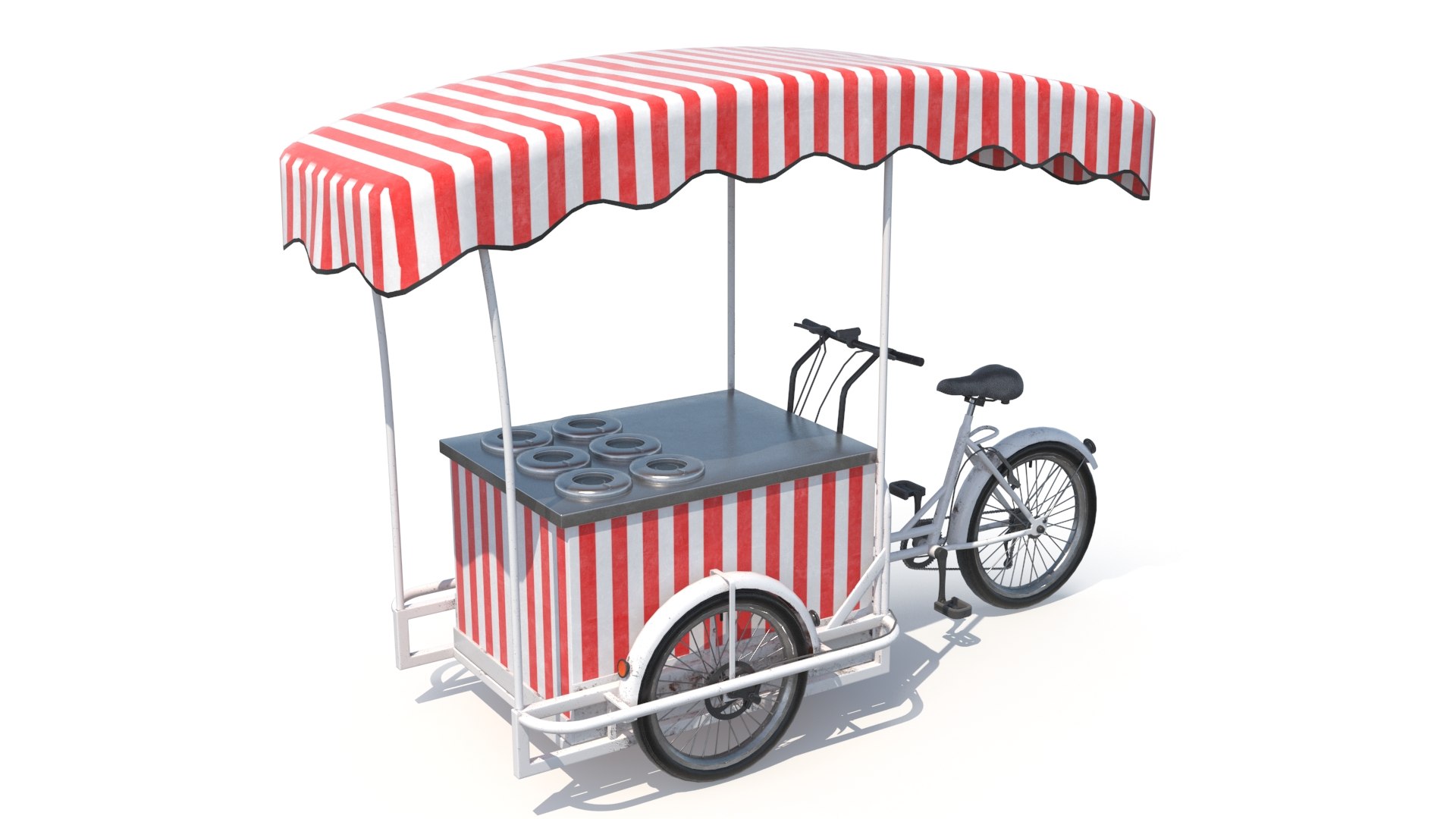 Street Food Bicycle 3D Model - TurboSquid 1474545