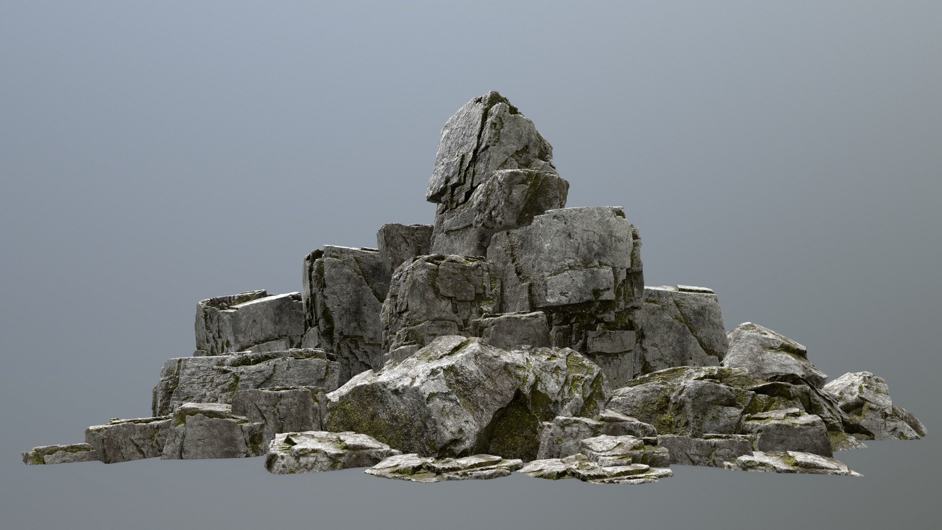 Rock Model - TurboSquid 1637190