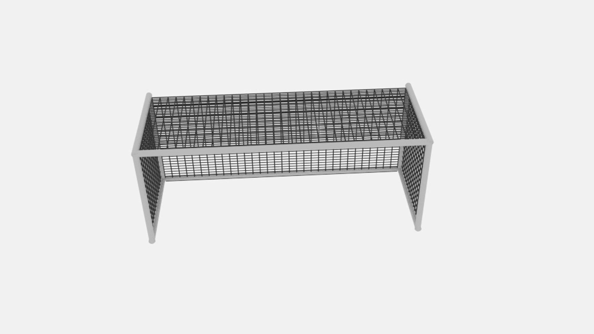 3D Soccer Goal Net Cylinder - TurboSquid 1159614