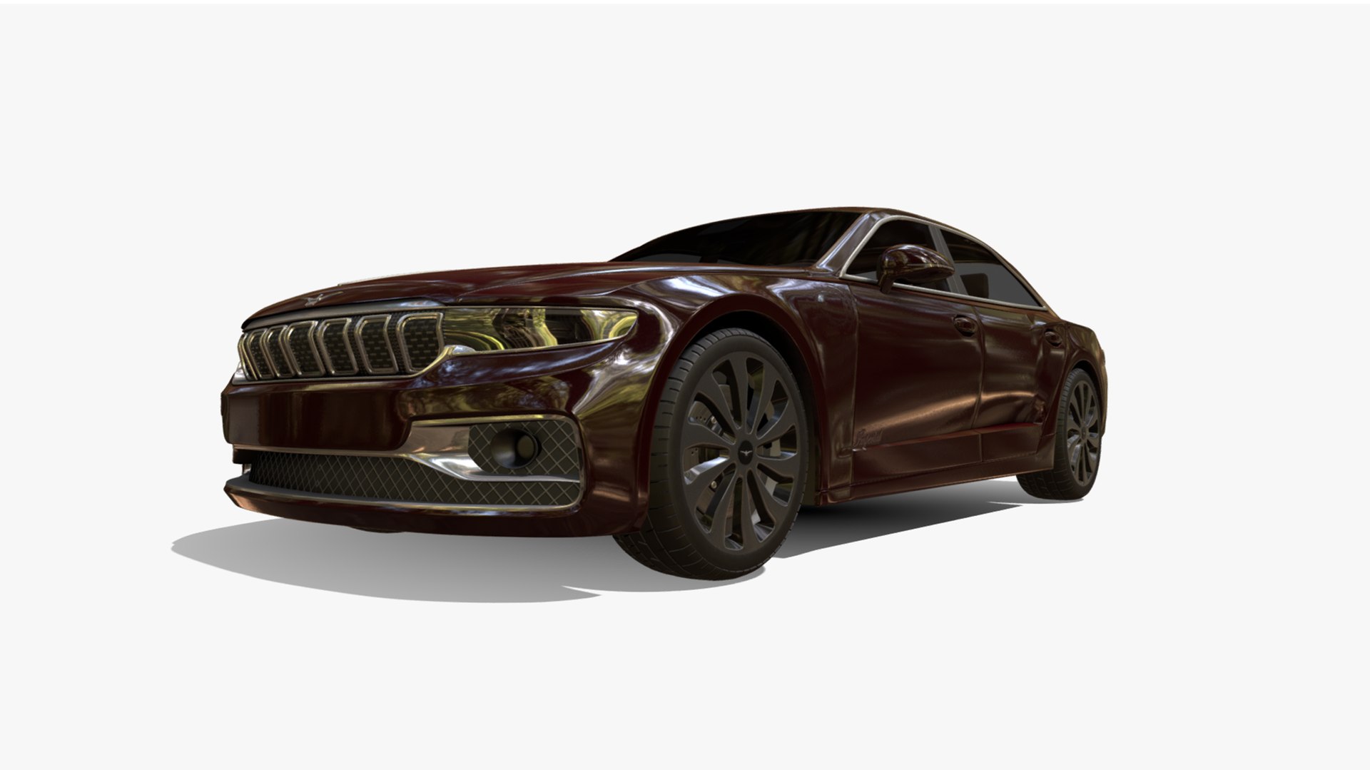 3D 2025 Chrysler Imperial EV model - TurboSquid 2104403