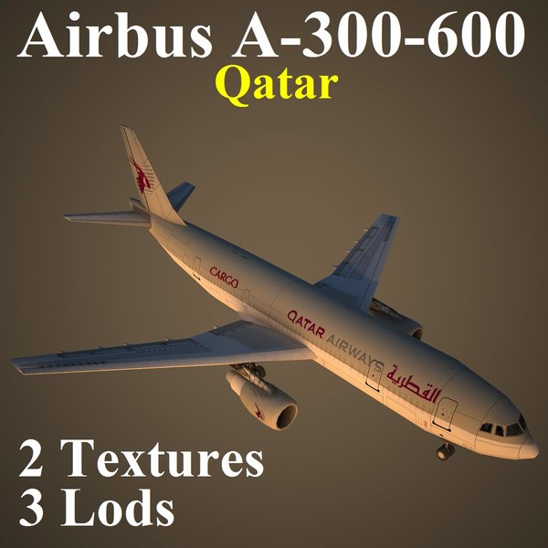 Airbus A306 3D Models for Download | TurboSquid