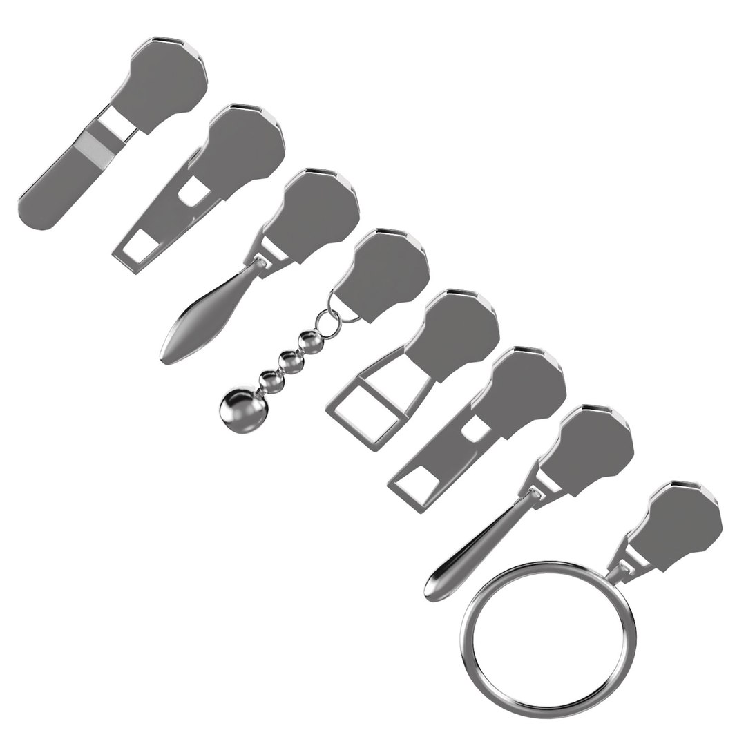 Zipper Collection 3D Model - TurboSquid 2037338