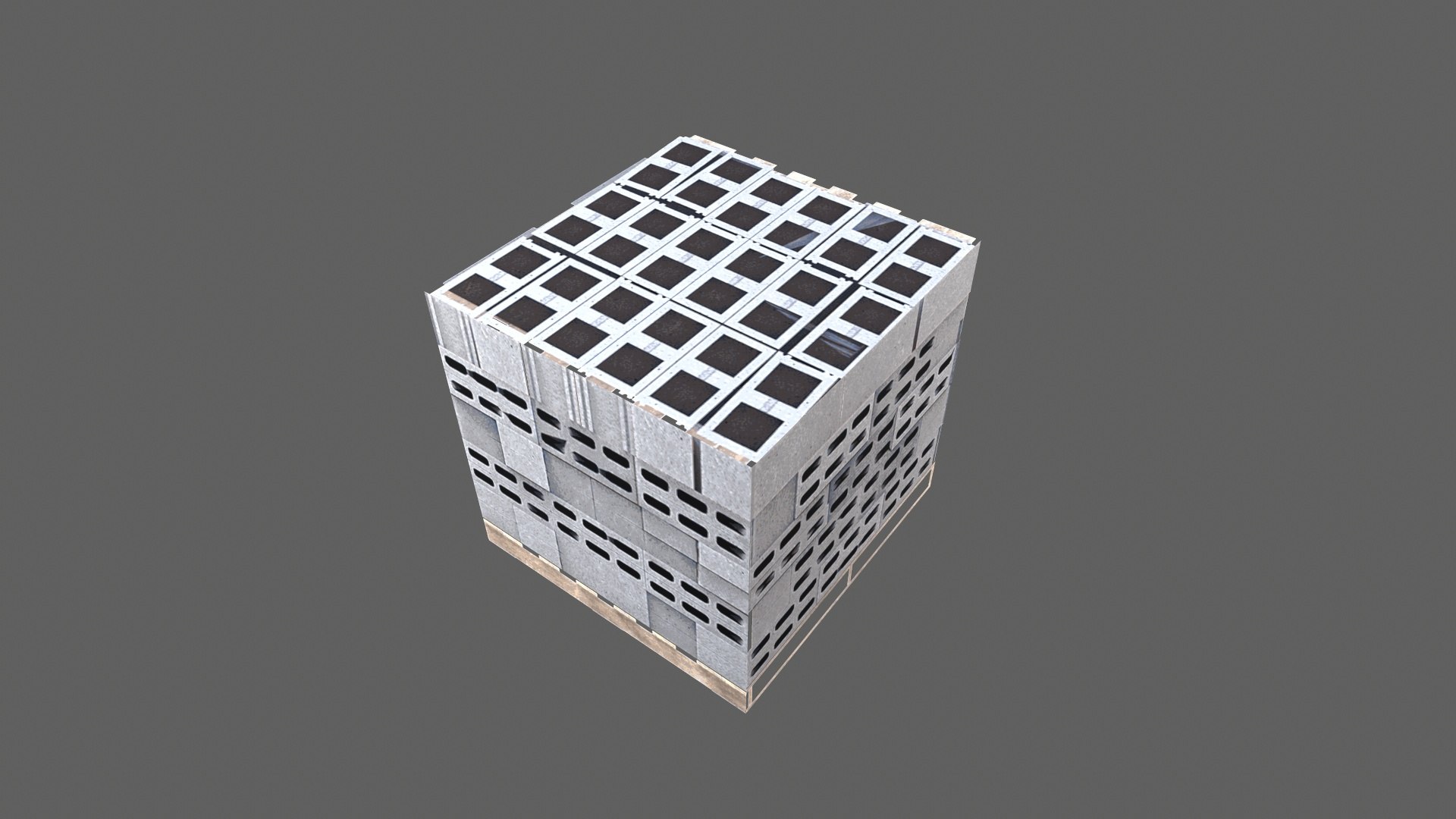 3D Concrete Block - TurboSquid 2330302