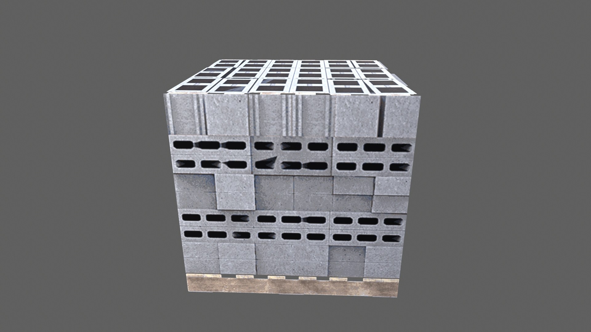3D Concrete Block - TurboSquid 2330302
